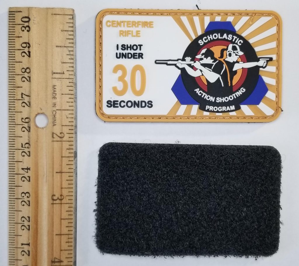 SASP Time Patches - SSSF - Scholastic Shooting Sports Foundation